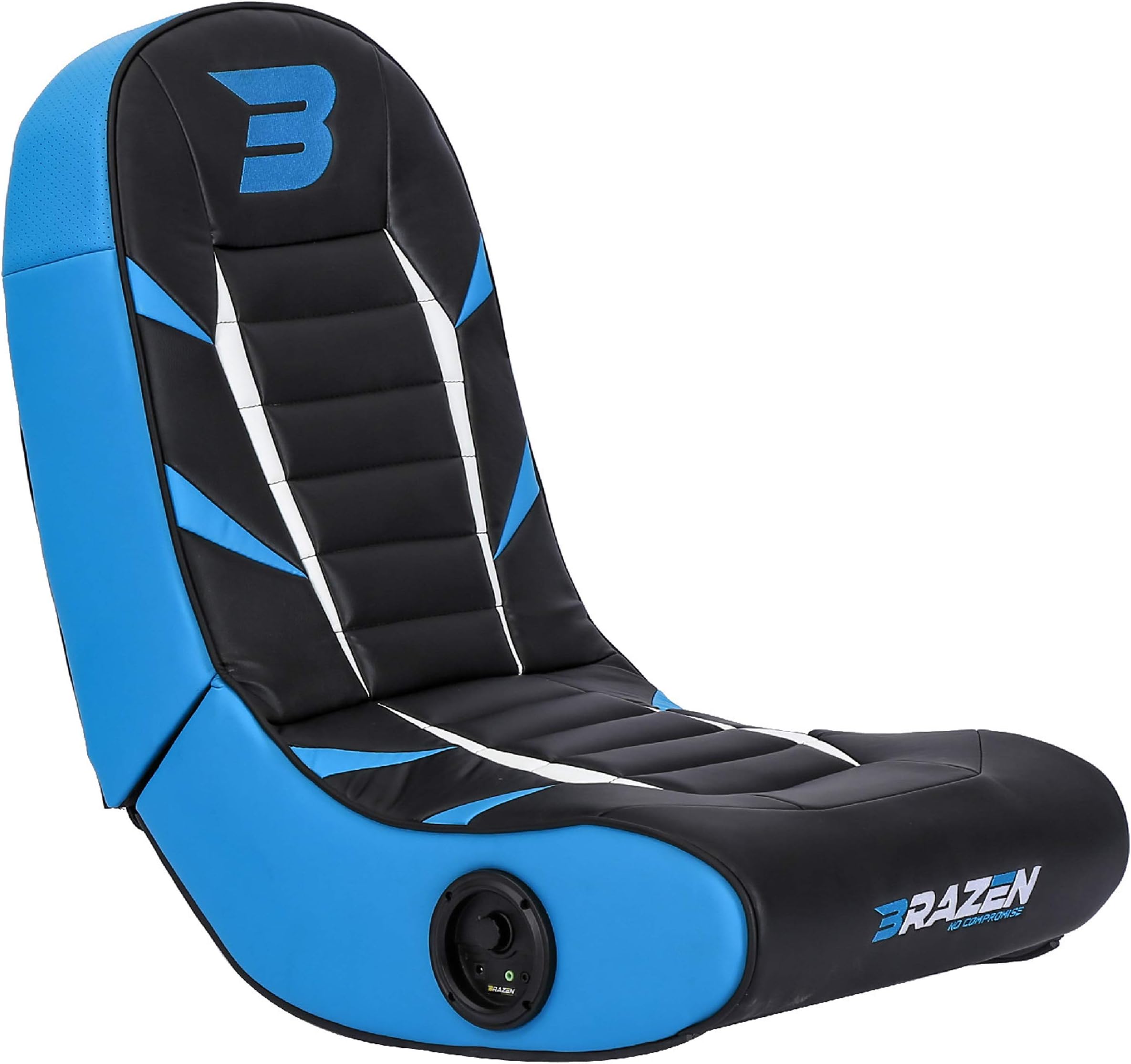 BraZen Predator 2.0 Floor Rocker Foldable Gaming Chair for Kids ...