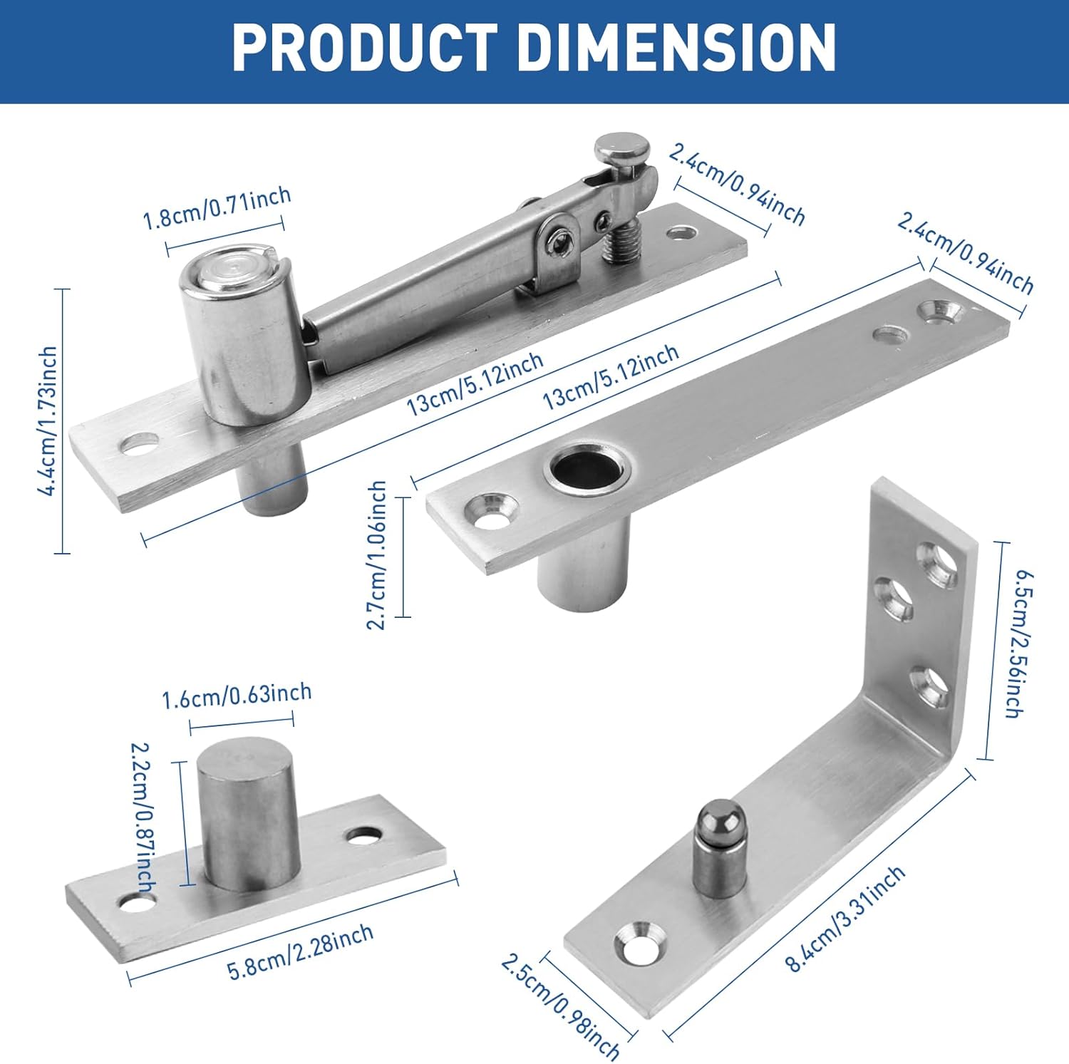 Heavy Duty Hidden Bookcase Hinge - Stainless Steel Nepal | Ubuy