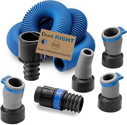 Amazon.com : Dust Right Flexiport Power Tool Hose Kit - 3 To 12 ...