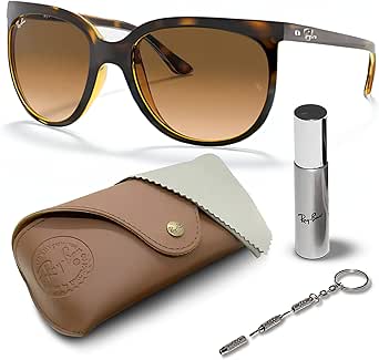 Amazon.com: Ray-Ban RB4126 CATS 1000 Butterfly Shaped Non-Polarized ...