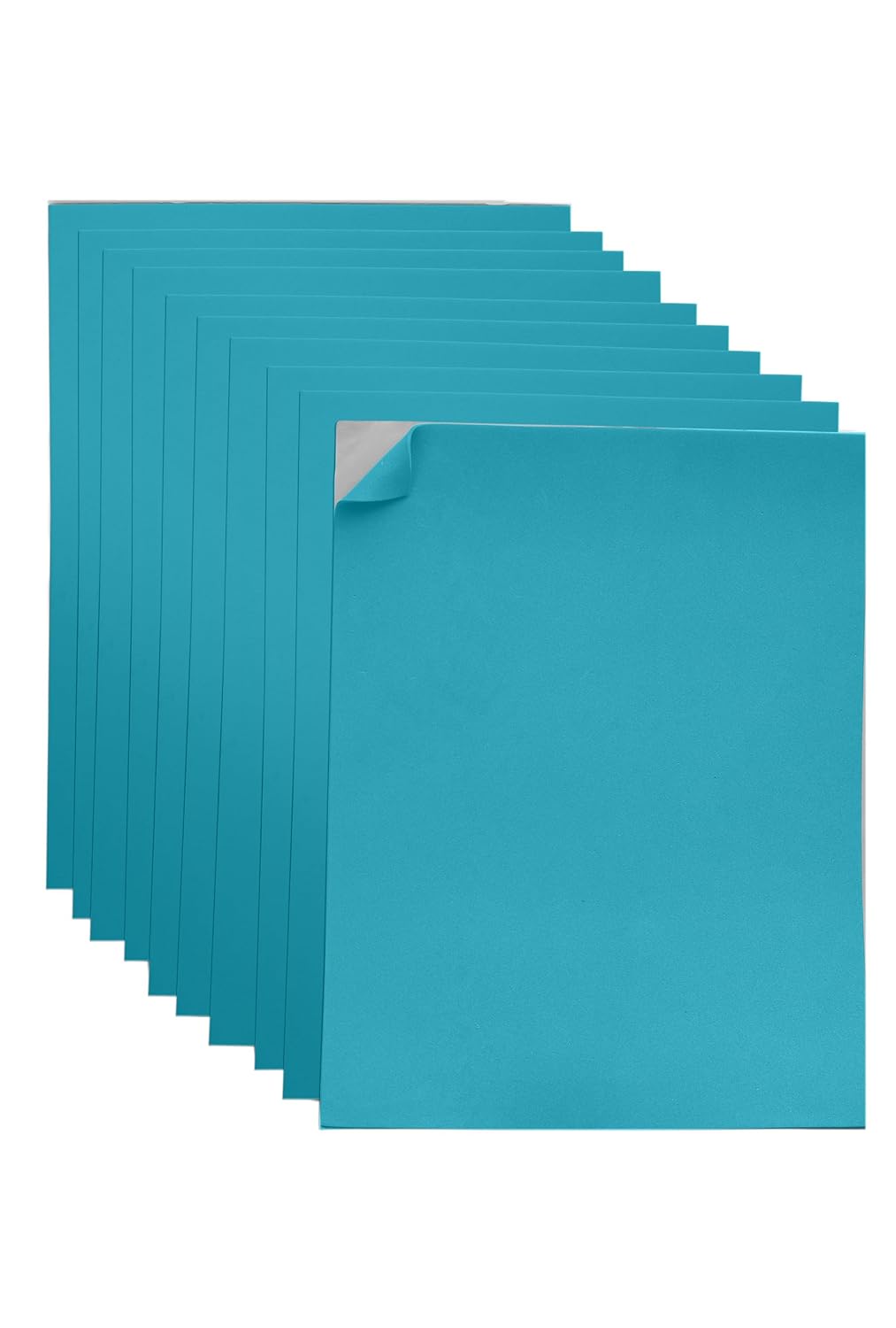 Amazon.com: Adhesive Light Blue EVA Foam Sheets for Crafts, 9" x 12 ...