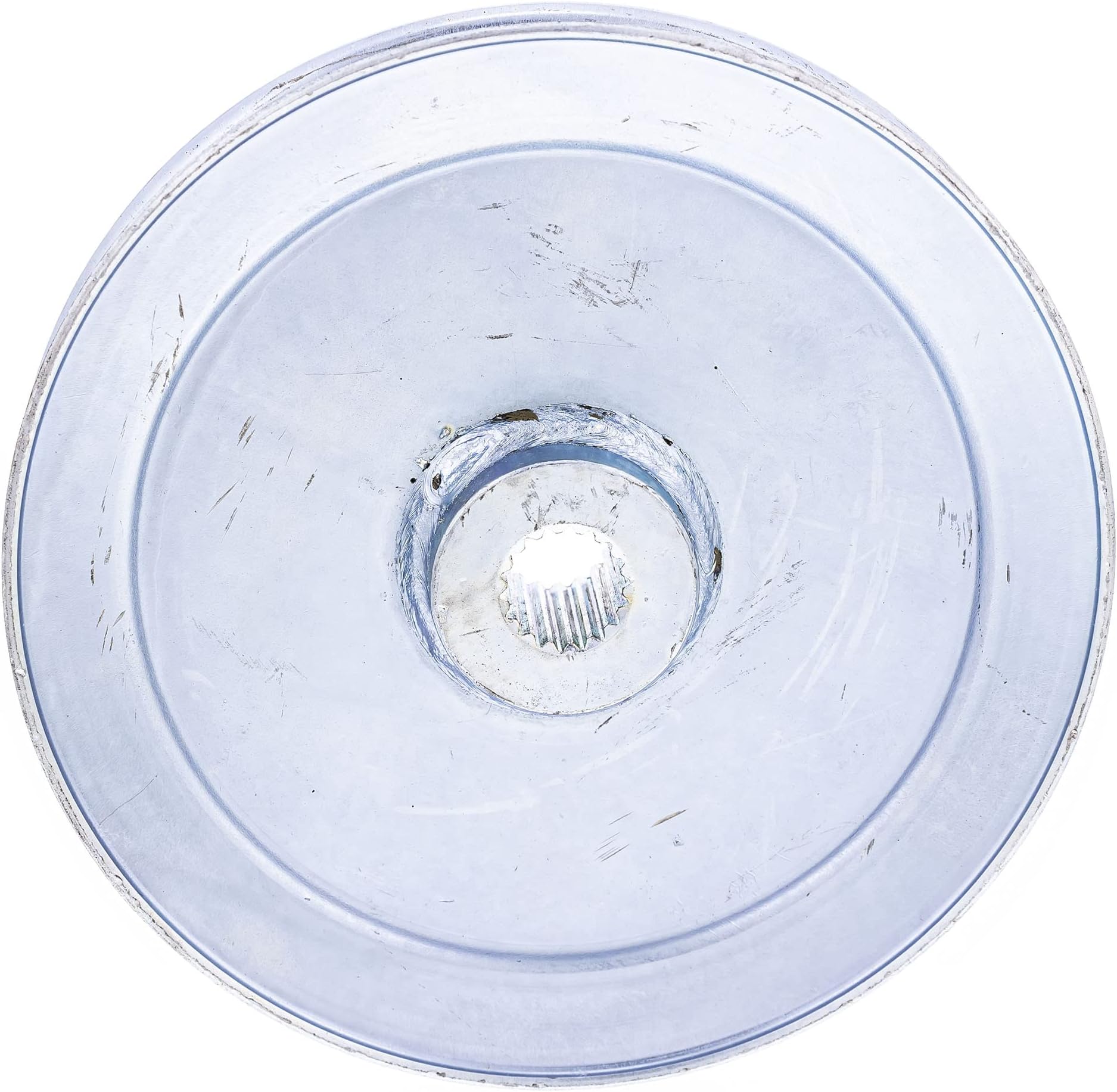 Phoenix Mfg. 4-1/4 Inch Dia Splined Bore Steel V-Groove Drive Pulley ...