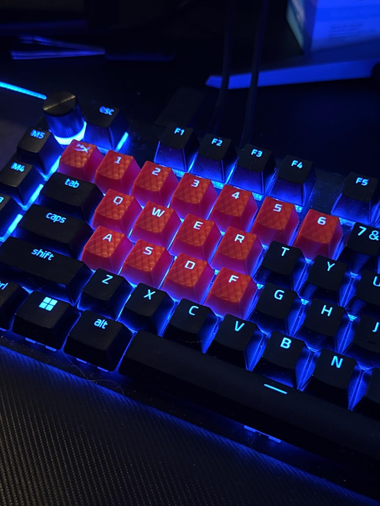 HyperX Rubber Keycaps – Gaming Accessory Kit, 19 Keys, English (US ...
