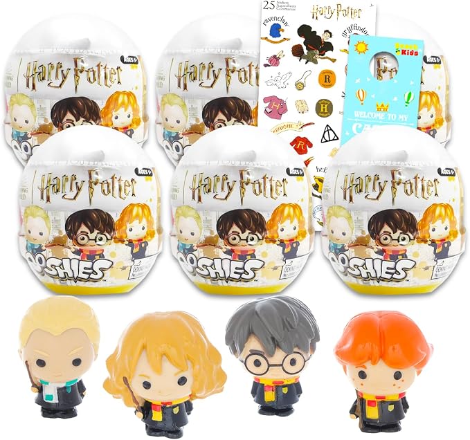 Amazon.com: Harry Potter Blind Ball Mini Figures Party Favor 6 Pack ...