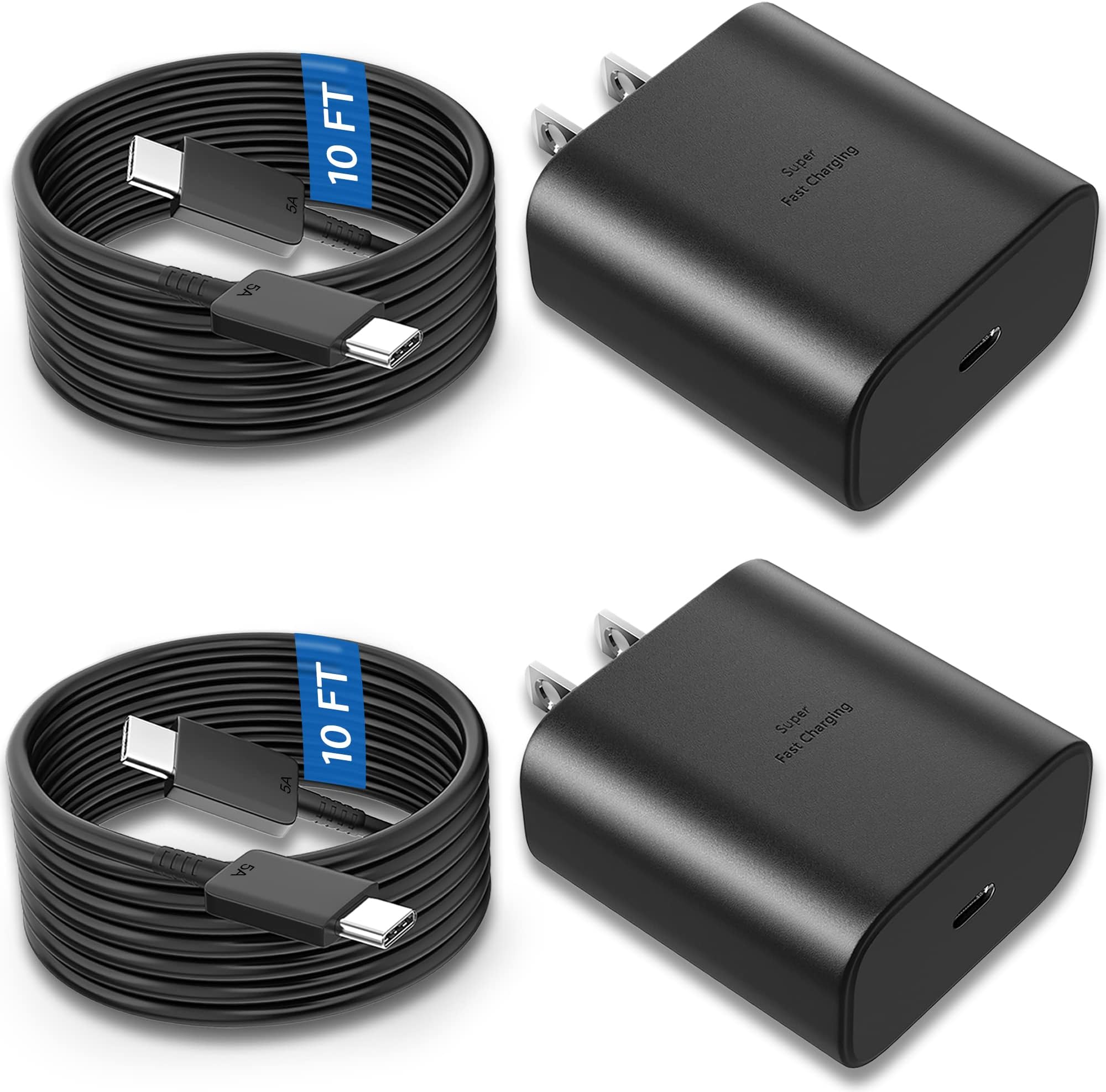 Amazon.com: S24 S23 S22 Ultra Charger, 45W USB-C Super Fast Charger ...