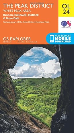 OS Explorer OL24 The Peak District (OS Explorer Map) : Ordnance Survey ...