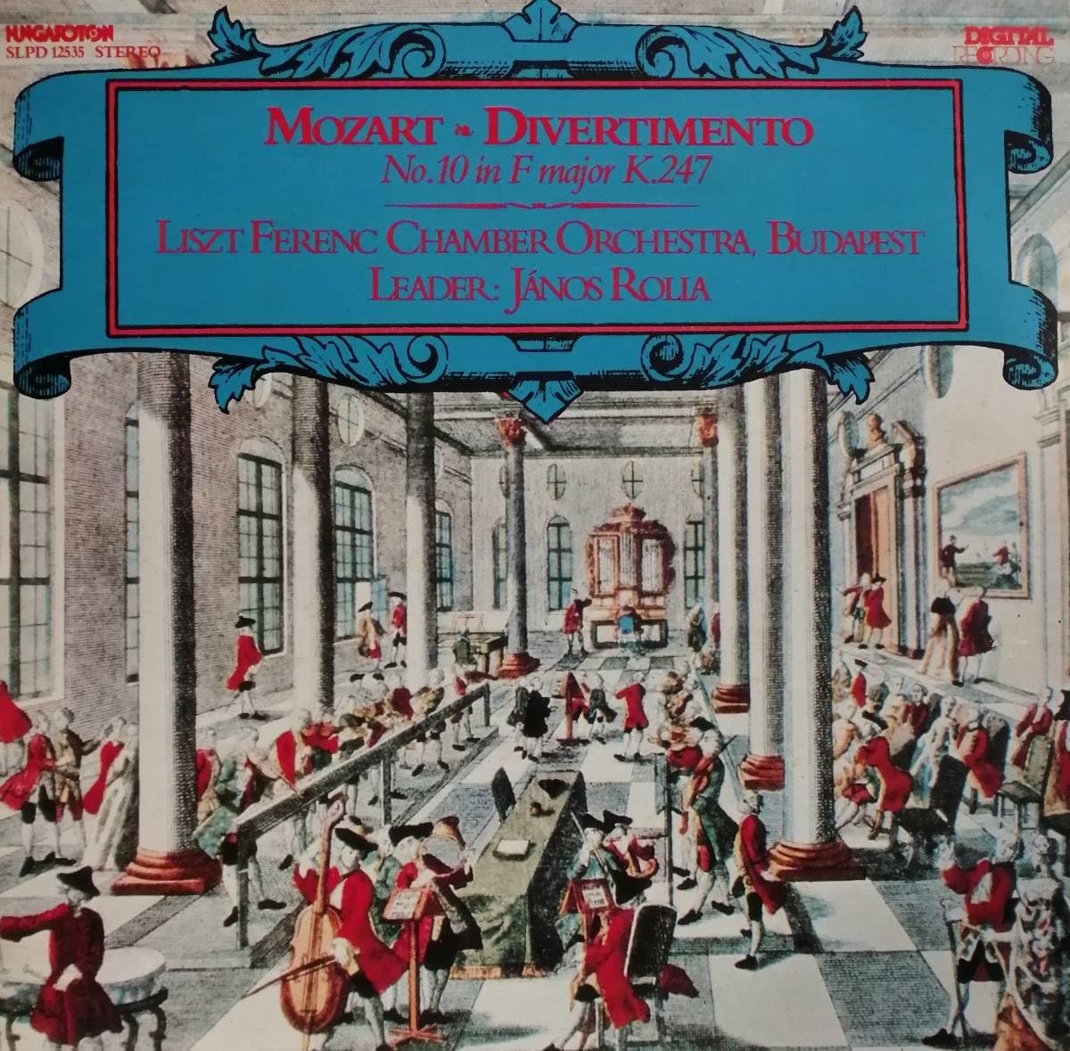 Amazon.co.jp: 輸入LP盤 ヤーノシュ・ローラ/Liszt Ferenc Cham Mozart ディヴェルティメント10番 K247 : ホーム＆キッチン