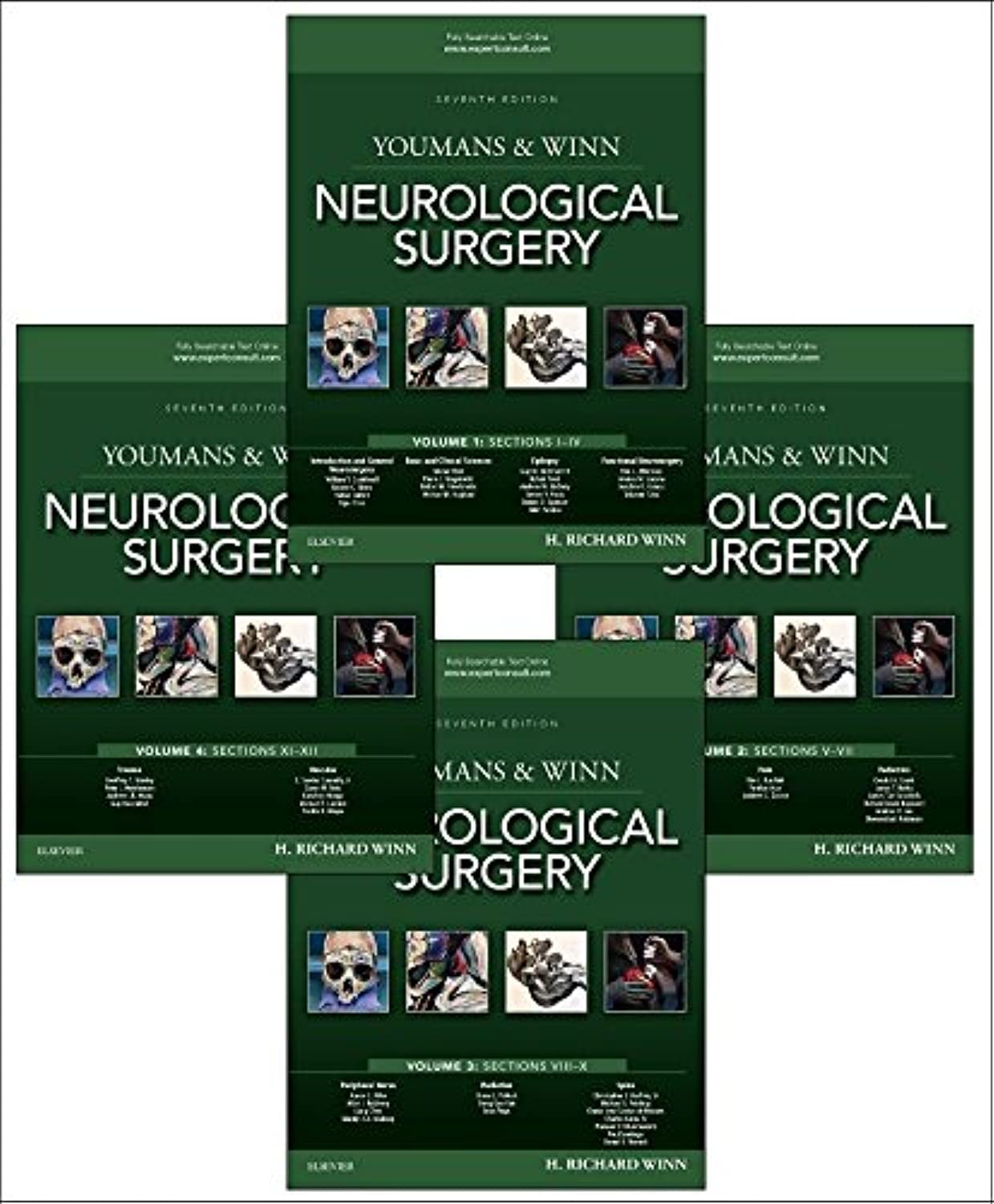 Youmans and Winn Neurological Surgery, 4-Volume Set (Youmans ...