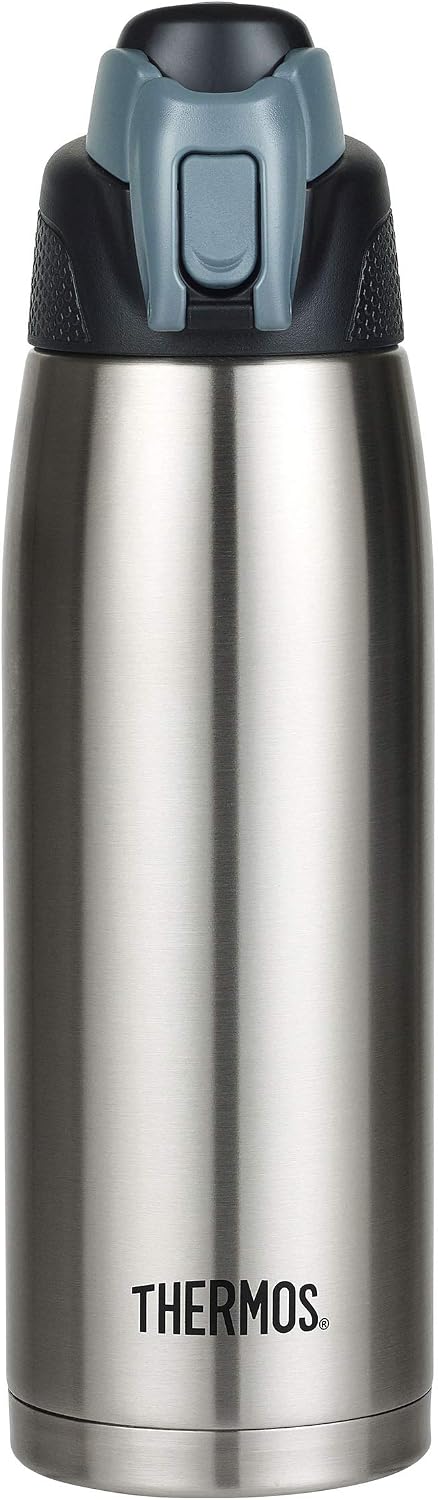 Thermos Stainless Steel Vacuum Insulated Water Bottle, 710ml, Stainless ...