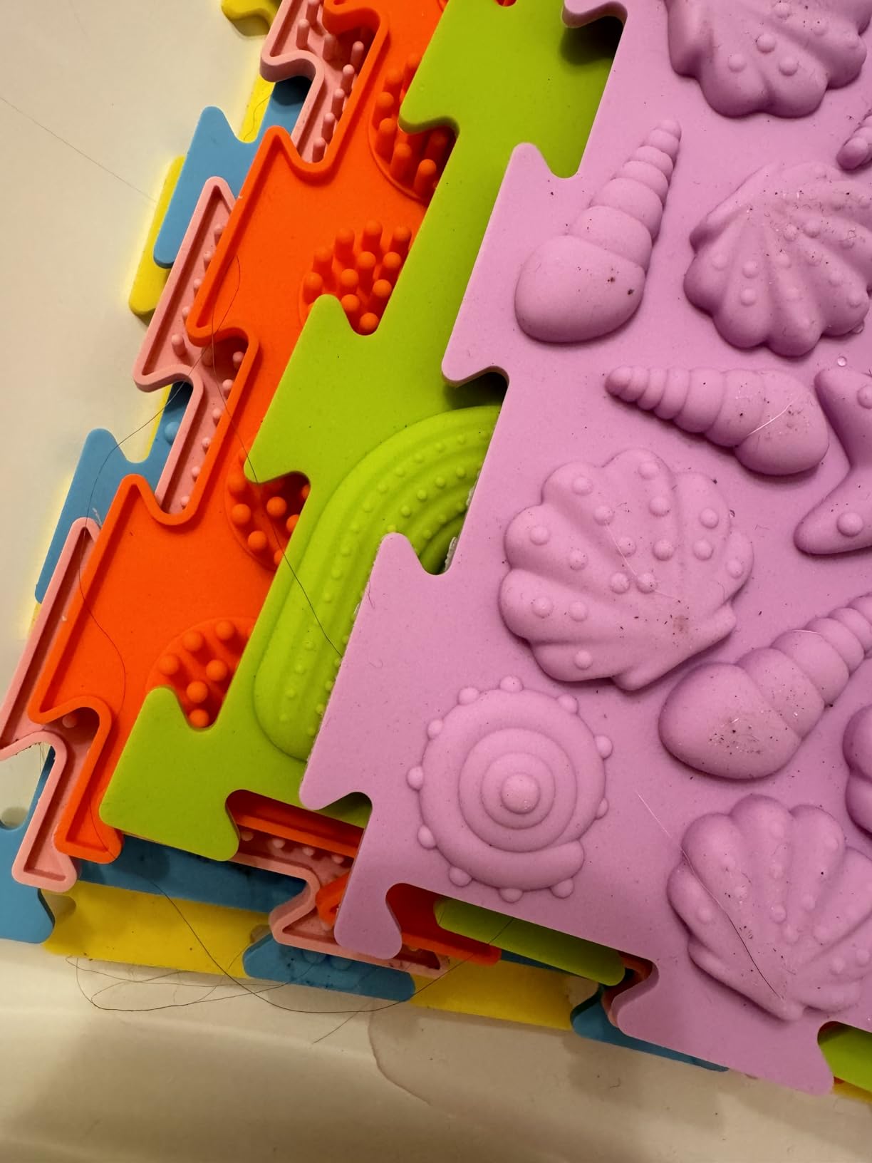 Amazon.com: AKIMRABY Sensory Mats for Autistic Children - 8 Pcs Sensory ...