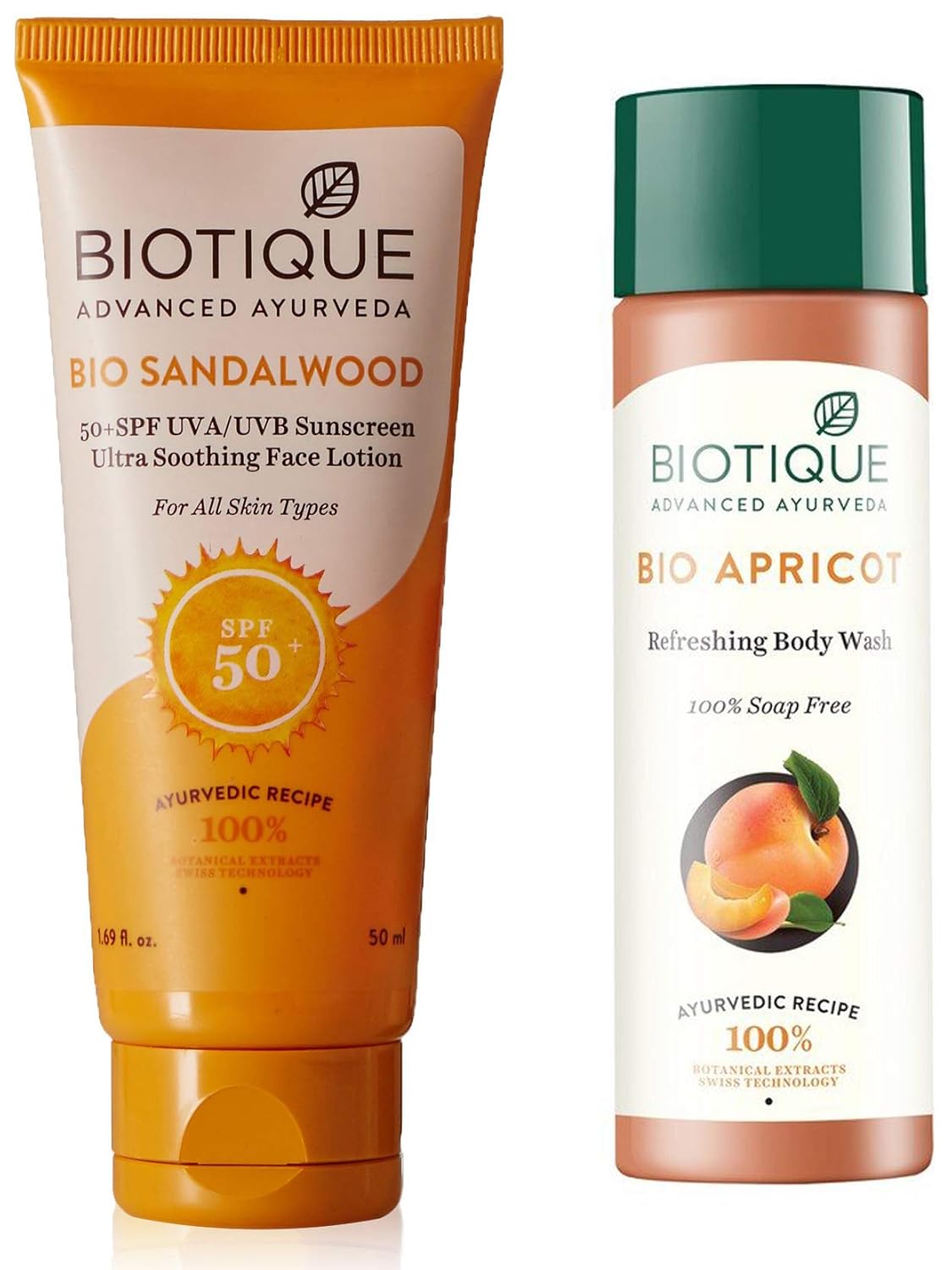 Biotique Bio Sandalwood Sunscreen Ultra Soothing Face Lotion, SPF 50 ...
