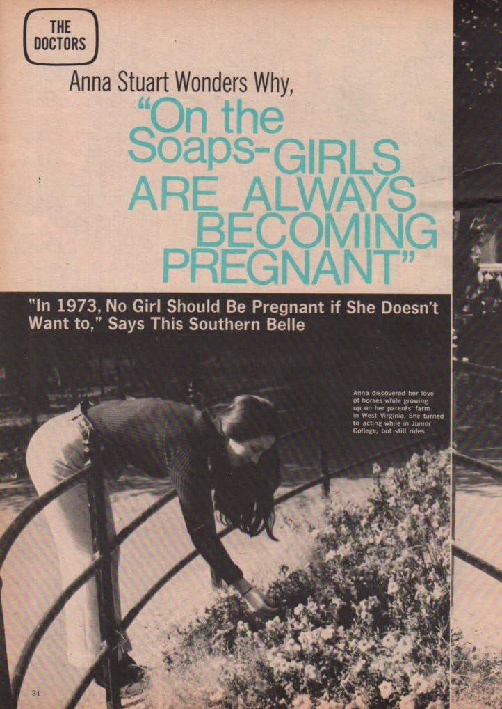 Amazon.com: Anna Stuart original clipping magazine photo 2pg 8x10 # ...