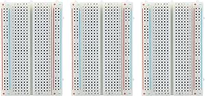 DIYables Half-Size Breadboard 400 Points for Arduino, ESP32, ESP8266, Raspberry Pi, 3 Pieces ...