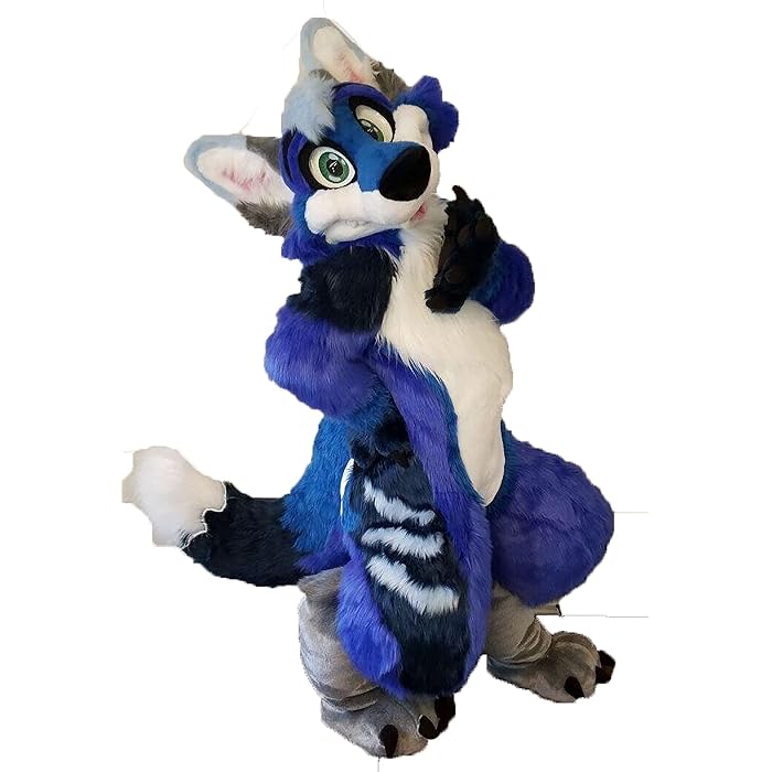 Buy FurryMascot Chihuahua Shepherd YORKSHIRE Poodle Huksy Dog Fursuit ...