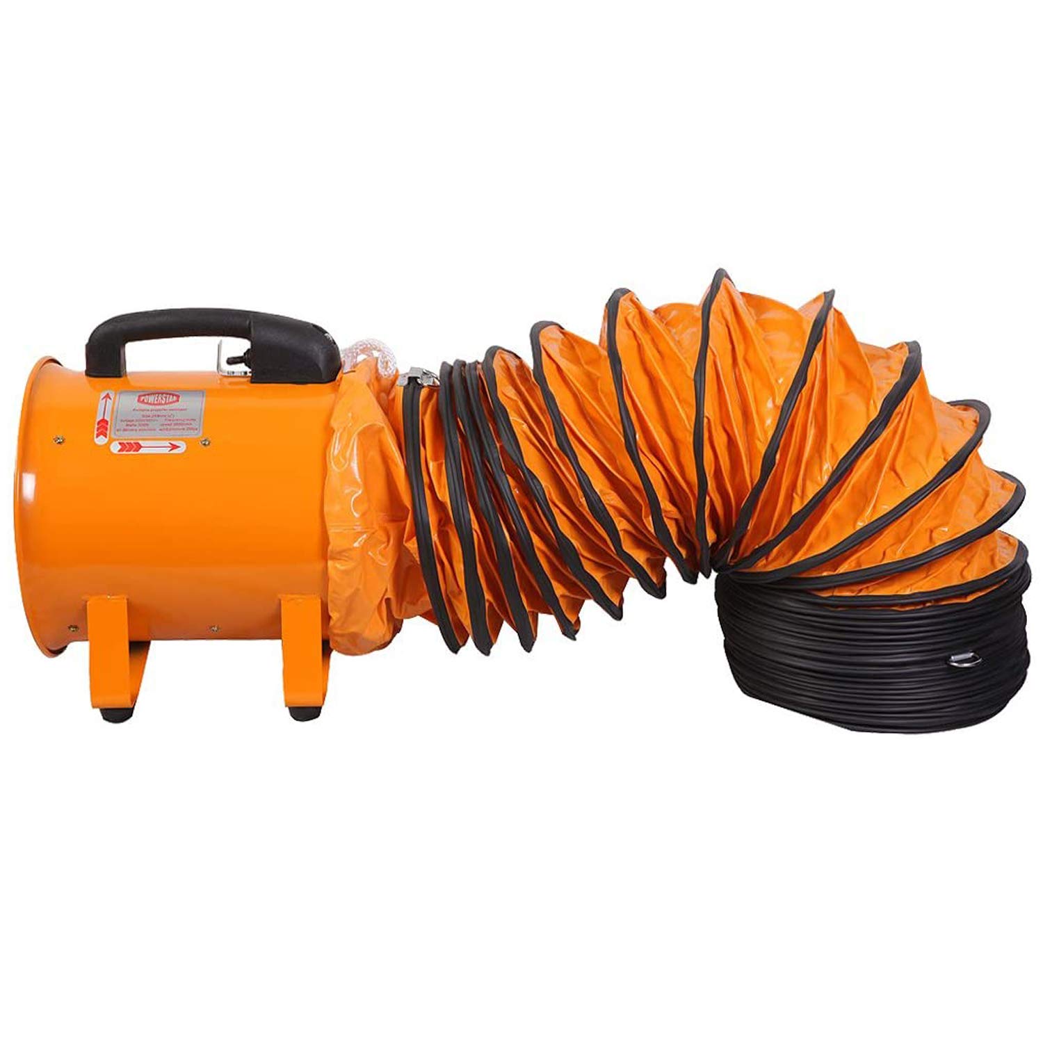 POWERSTAR PVC Flexible ducting Industrial Portable Ventilator Extractor ...