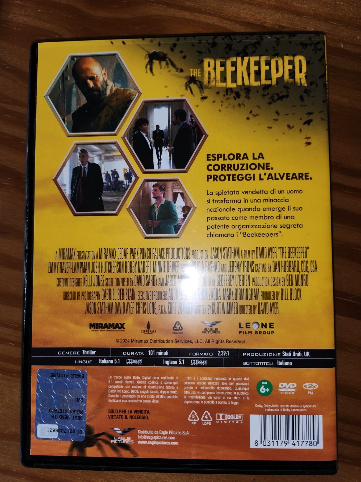 The Beekeeper: Amazon.co.uk: Various: DVD & Blu-ray