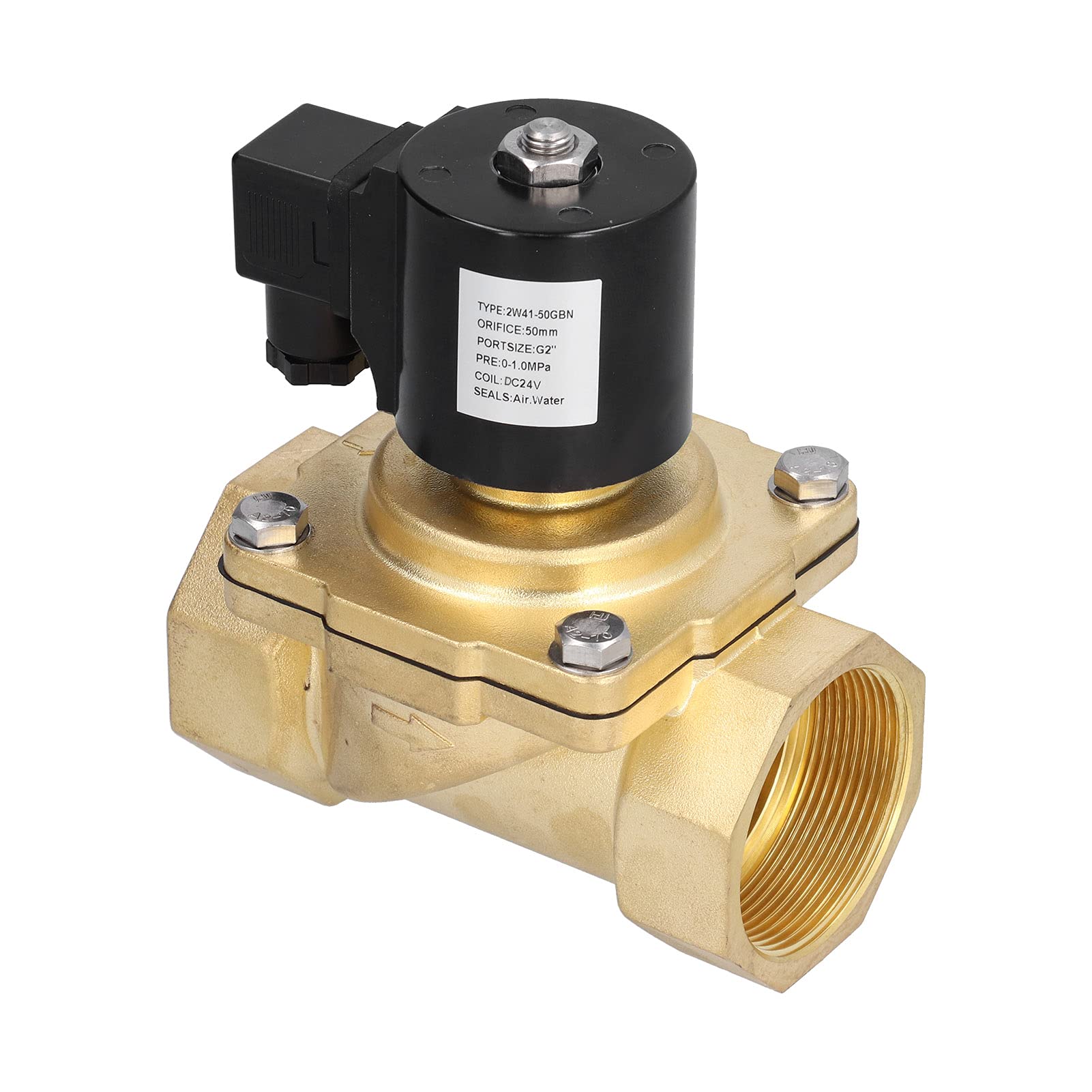 Diaphragm Type Solenoid Valve Electric Magnetic Valves 50mm Diameter ...