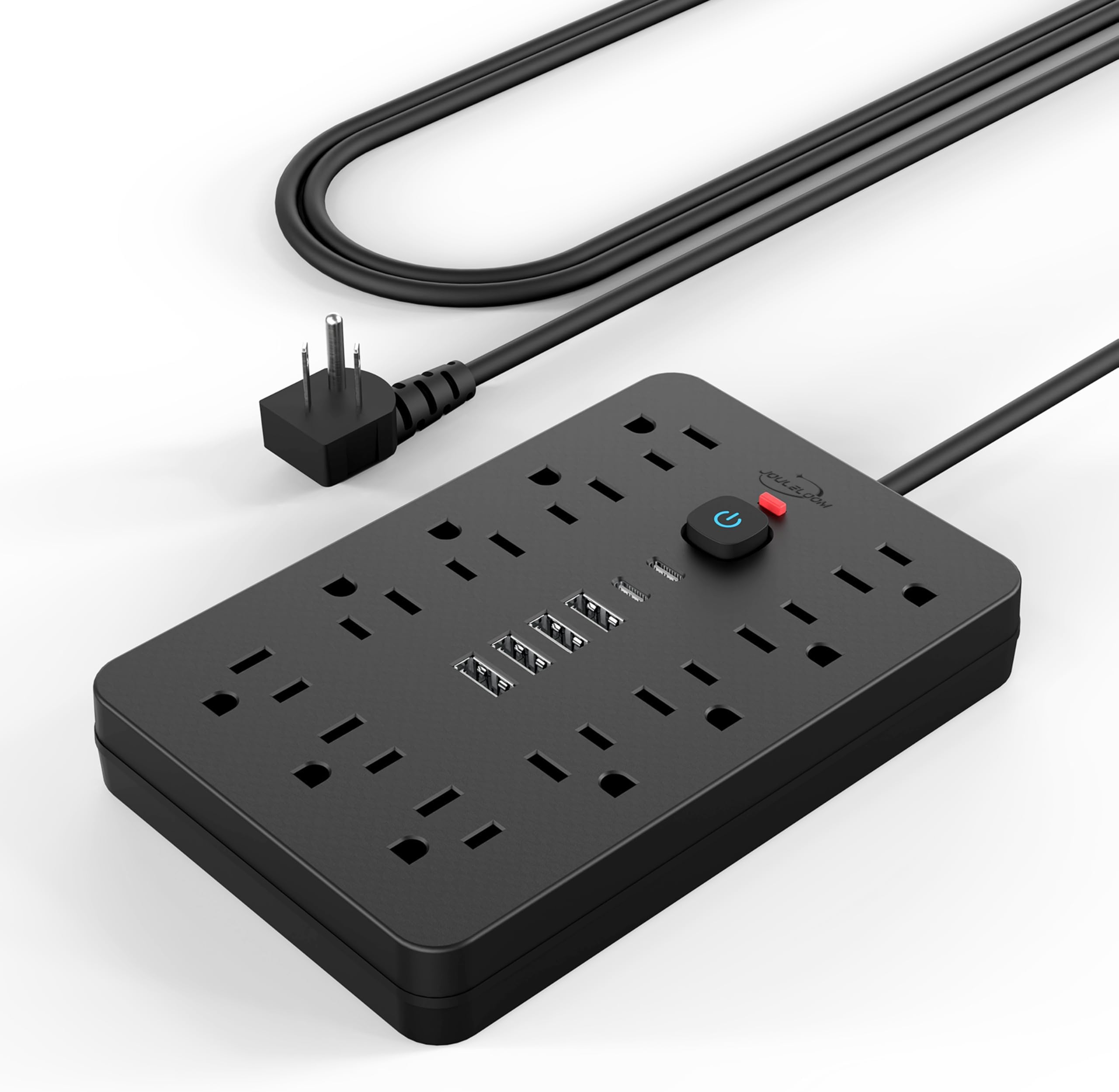 Amazon.com: Power Strip Surge Protector - 12 Widely Spaced Outlets 4 ...