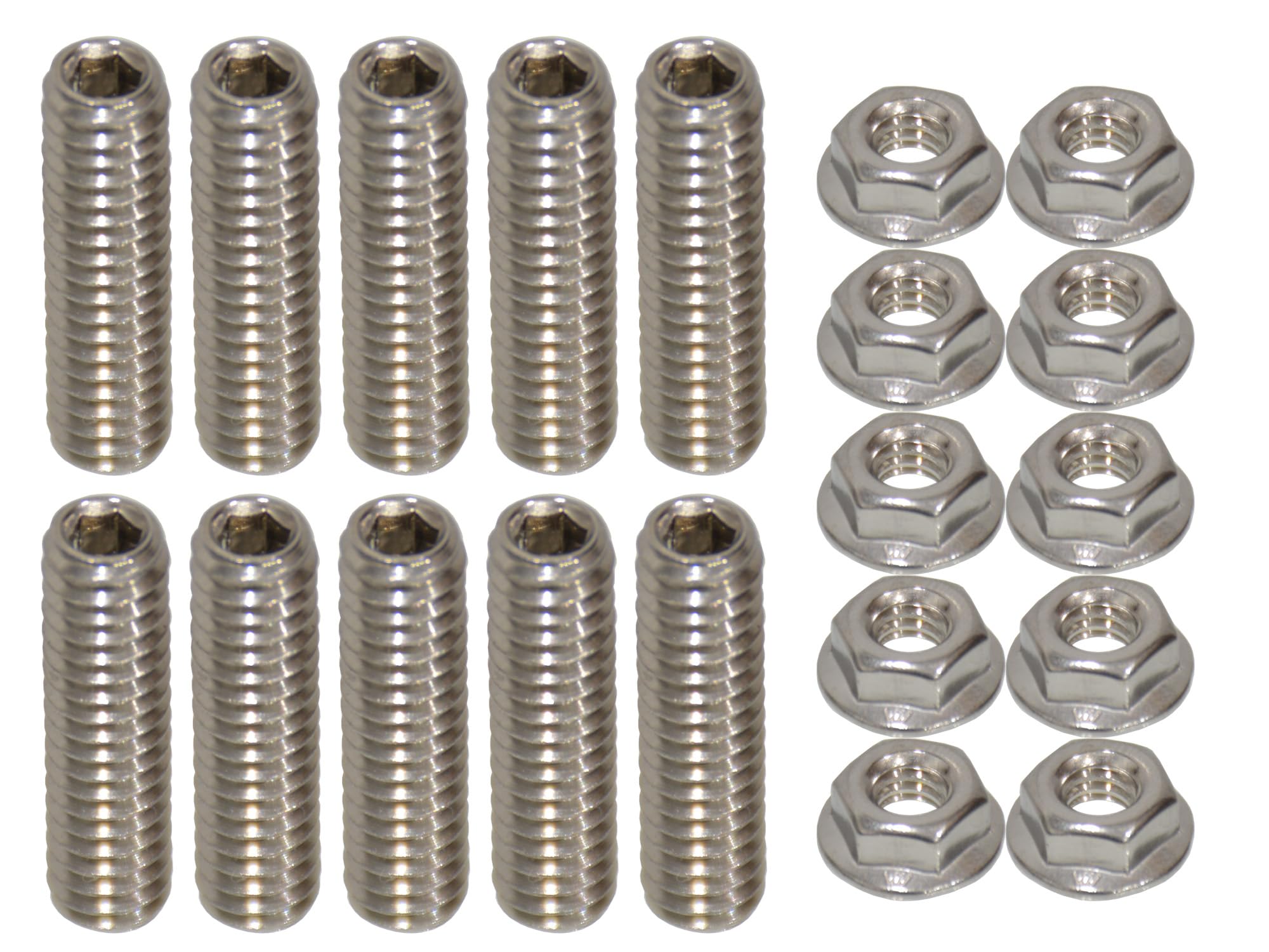 Amazon.com: SBC BBC Timing Cover Stud Kit Bolts Stainless Small Big ...