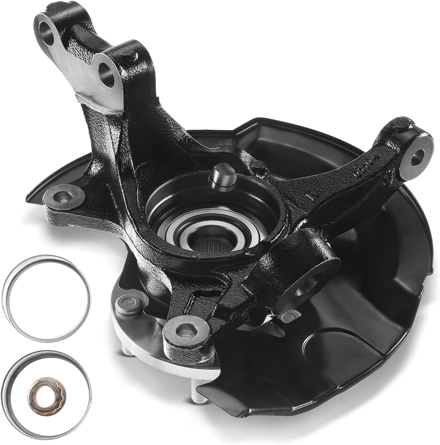 Amazon.com: Detroit Axle - 2.4L Front Pair Steering Knuckles for 2004 ...