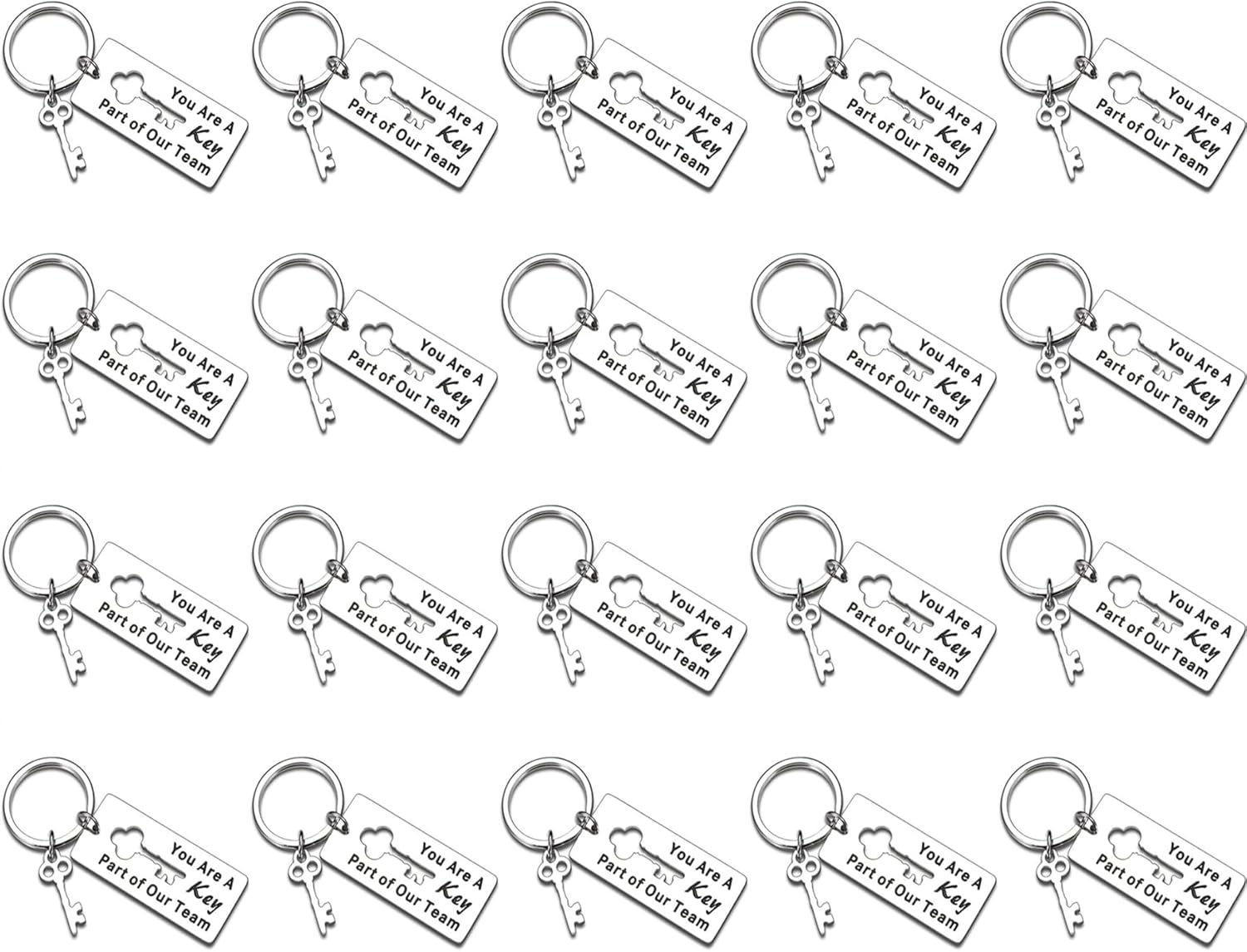 Amazon.com: PHAETON 20PCS Employee Appreciation Keychain Gifts Set ...