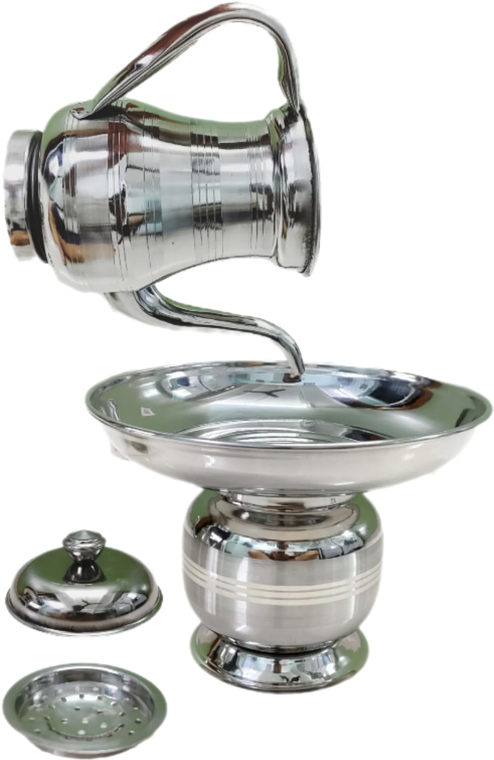 Hope Kart Stainless Steel Chilamchi Lota Water Jug with Lid Bohra Steel ...