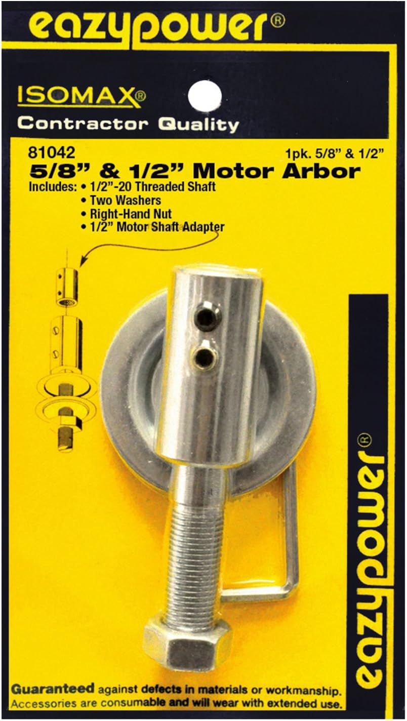 Eazypower 81042 5 8 Or 1 2 Motor Arbor Adaptor RH Thread 1 Pack eazypower-81042-5-8-or-1-2-motor-arbor-adaptor-rh-thread-1-pack