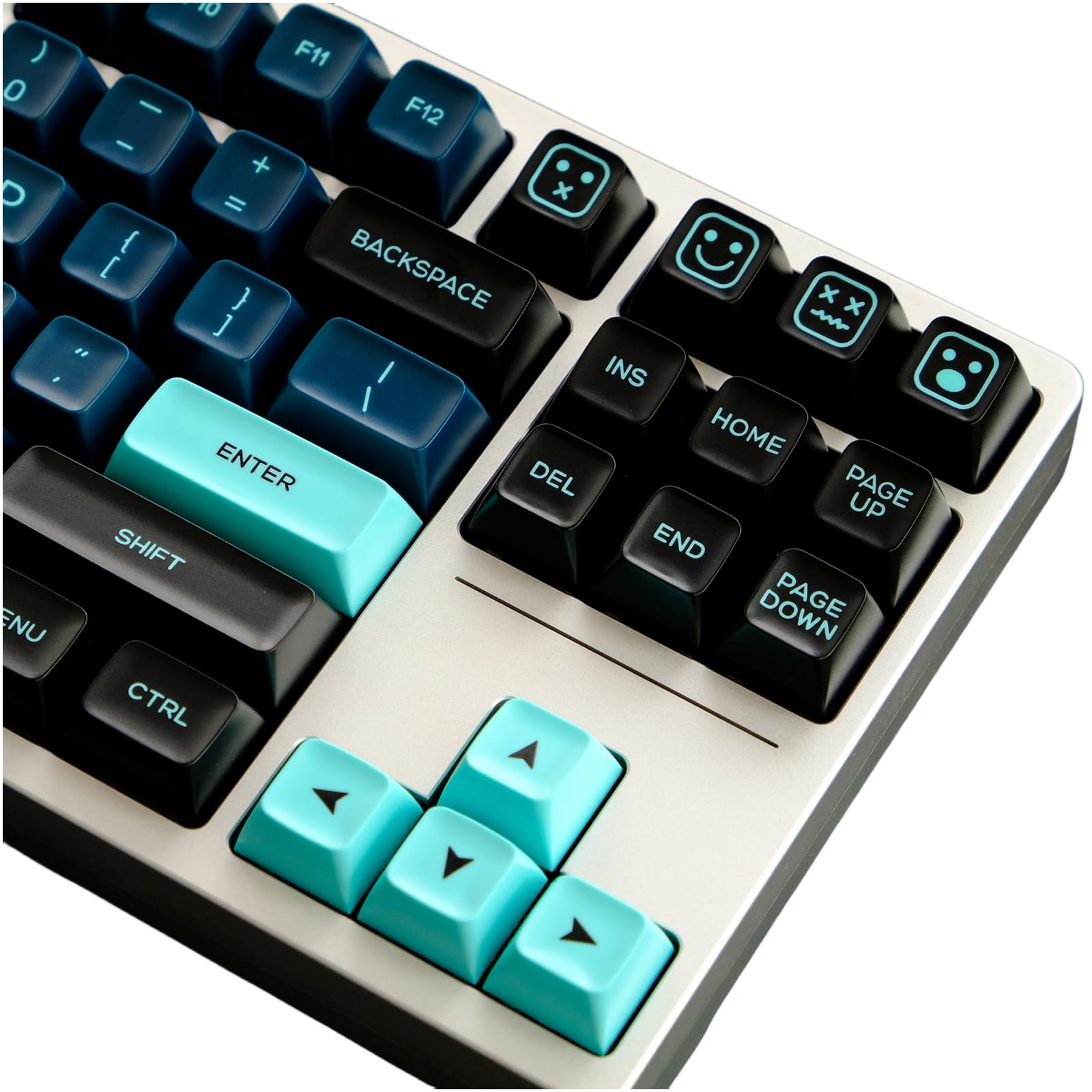 Buy PBT Keycaps - Monster Keycaps Double PBT Green Keycaps RSA Profile ...