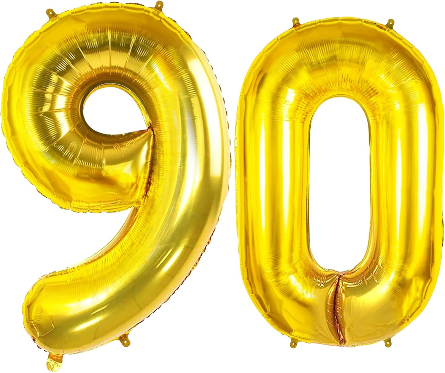Amazon.com: Number 90 Balloons for 90th Birthday Party Decorations, 0 ...