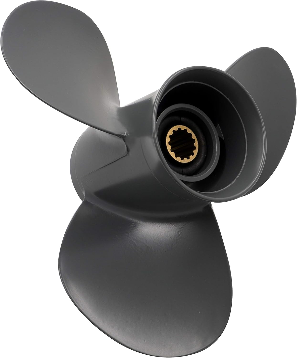 Amazon.com : Aluminum Outboard Cupped Propeller Boat Prop(12 1/4X9,11 3 ...