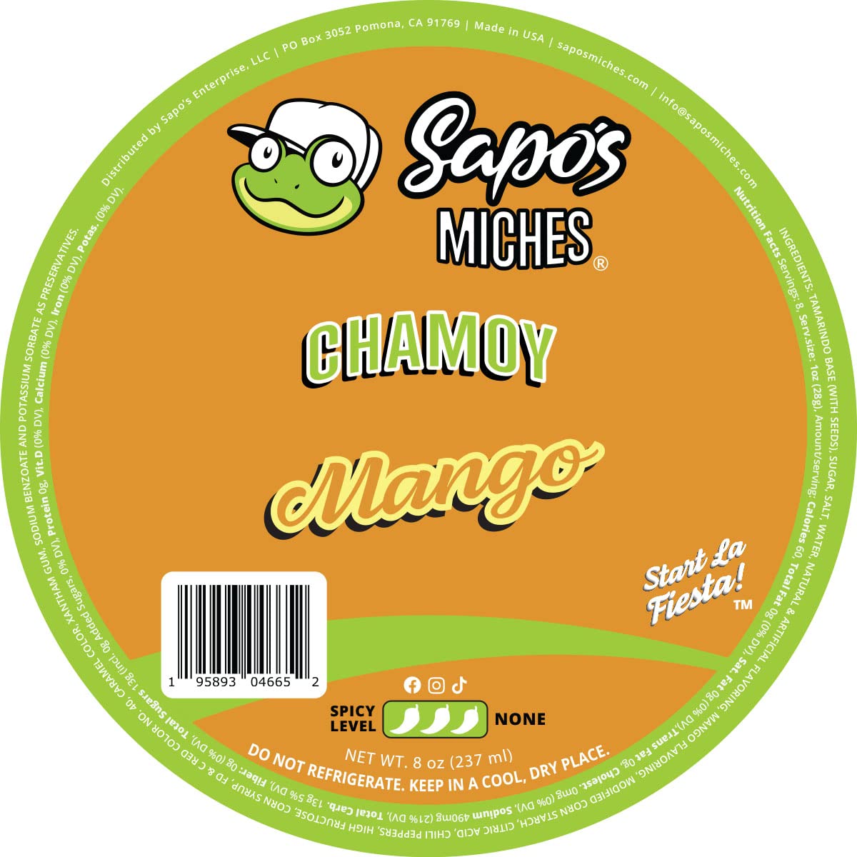 Amazon.com : Sapo's Miches Chamoy Rim Rimming Paste Sauce Candy Dip for ...