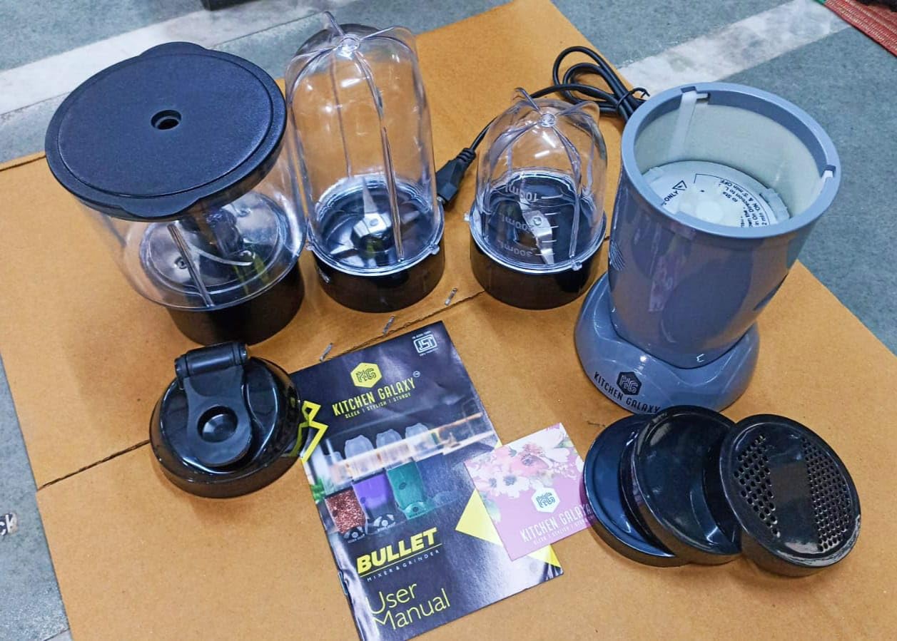 Buy Kitchen Galaxy Bullet Mixer Grinder - 2 Jar Model,Glossy Series ...