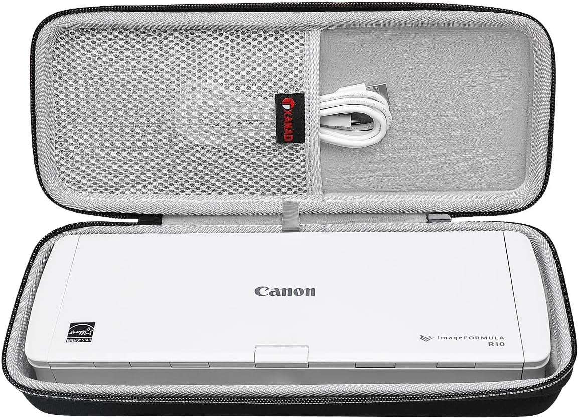 Amazon.com: XANAD Hard Case for Canon ImageFORMULA R10 / ImageFORMULA P ...