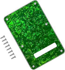 Amazon.com: Musiin Electric Guitar Back Plate Compatible with Strat ...