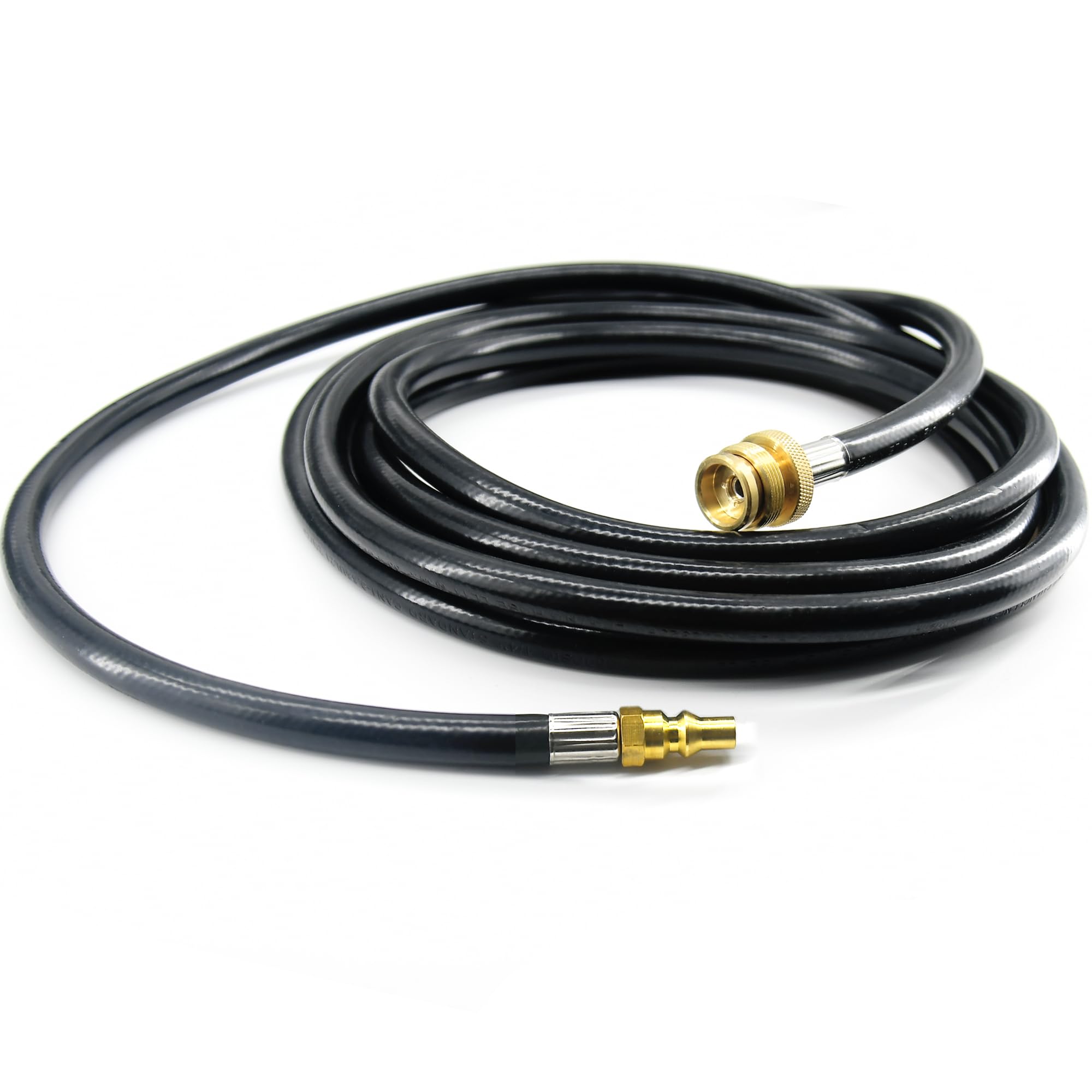 Quick Connect Propane Hose RV 1/4" LP Gas Quick Disconnect With Plug