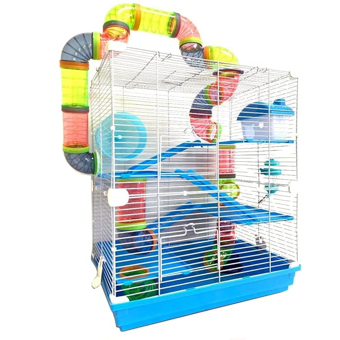 Buy Large Multi-Floors Hamster Mansion Mouse Habitat Gerbil Home Rat ...