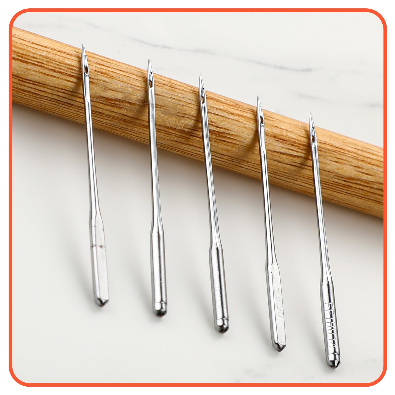 100 PCS Sewing Machine Needles 110/18 Universal Sewing Machine Needle ...