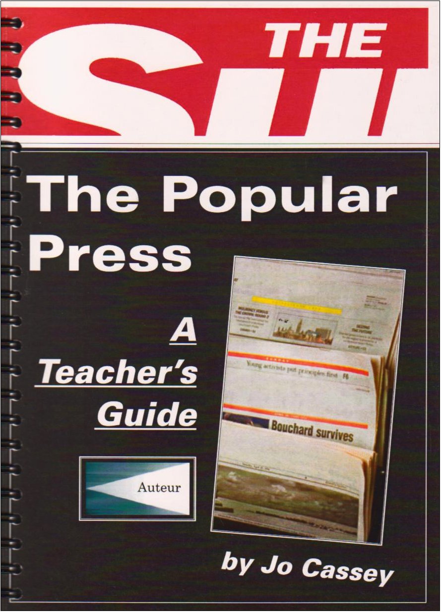 The Popular Press: A Teacher's Guide (Teacher's Guides and Classroom ...