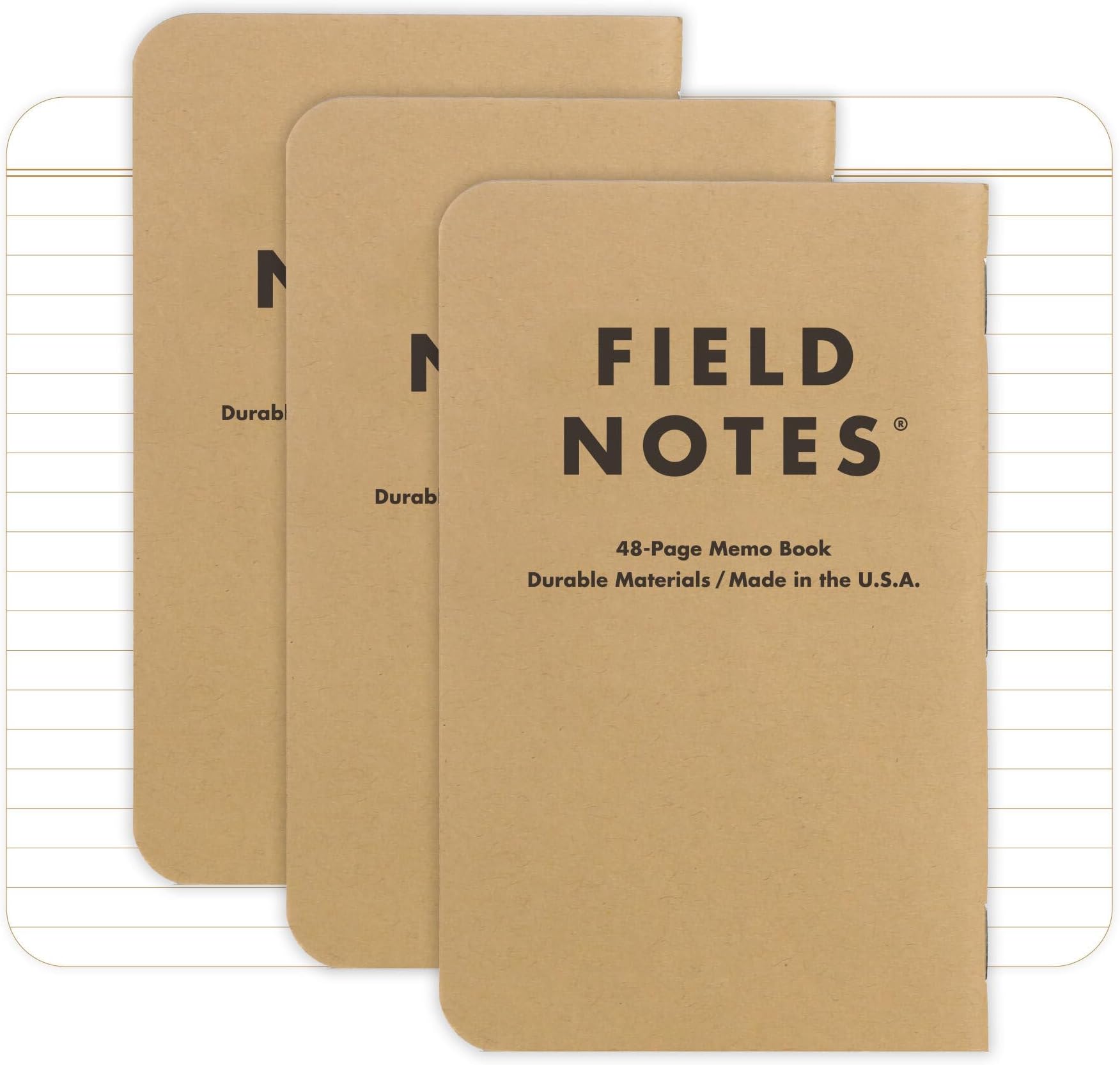 Amazon.com : Field Notes - Front Page 2-Pack of Reporter's Notebooks ...