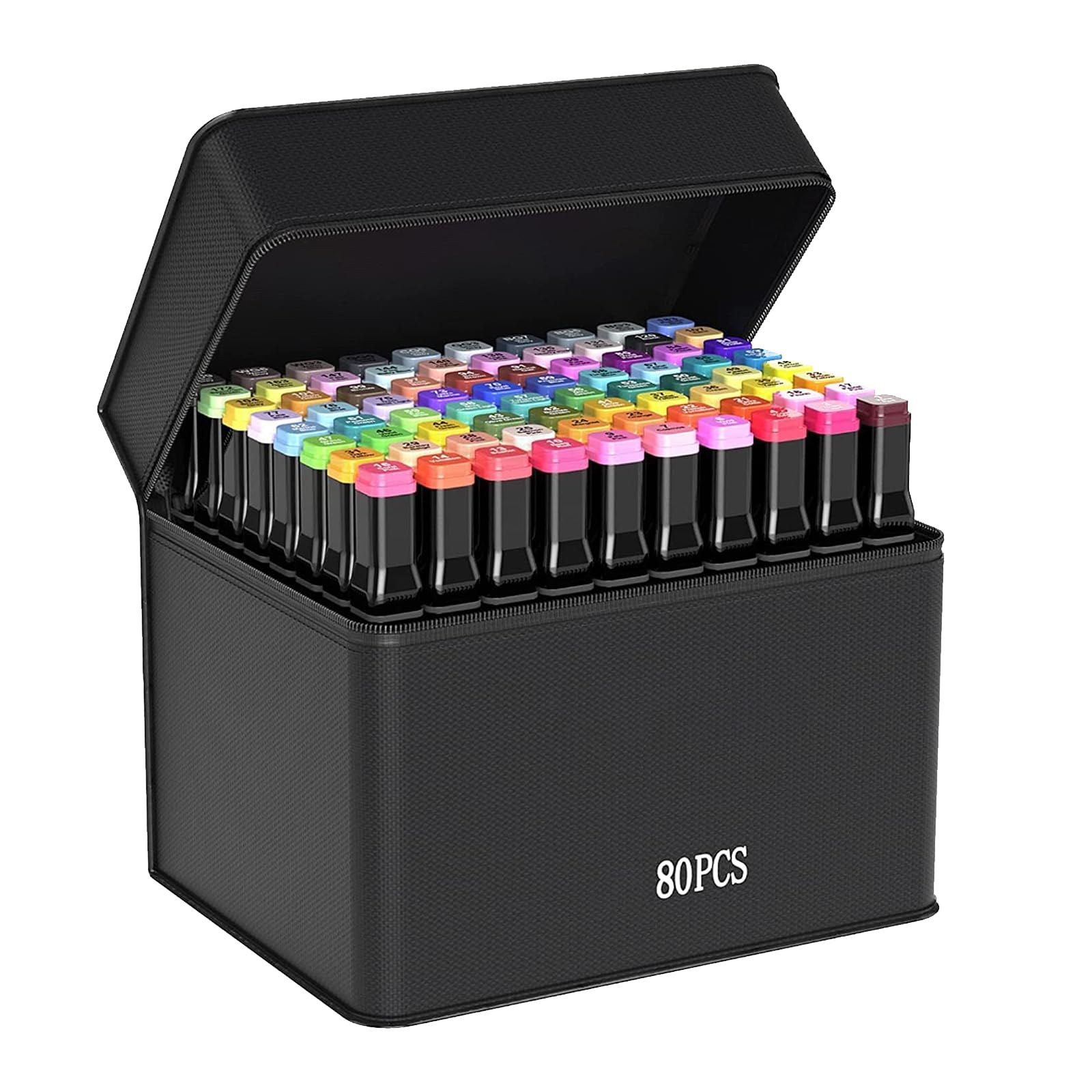 CRESZZLE 80 Colors Graphic Marker Pens for Art Enthusiasts - Dual Tips ...