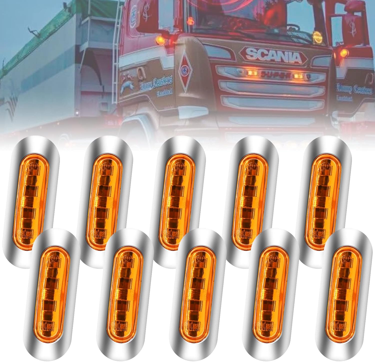 Amazon.com: Ygmylandbb Led Trailer Marker Lights, 4 Led Clearance ...