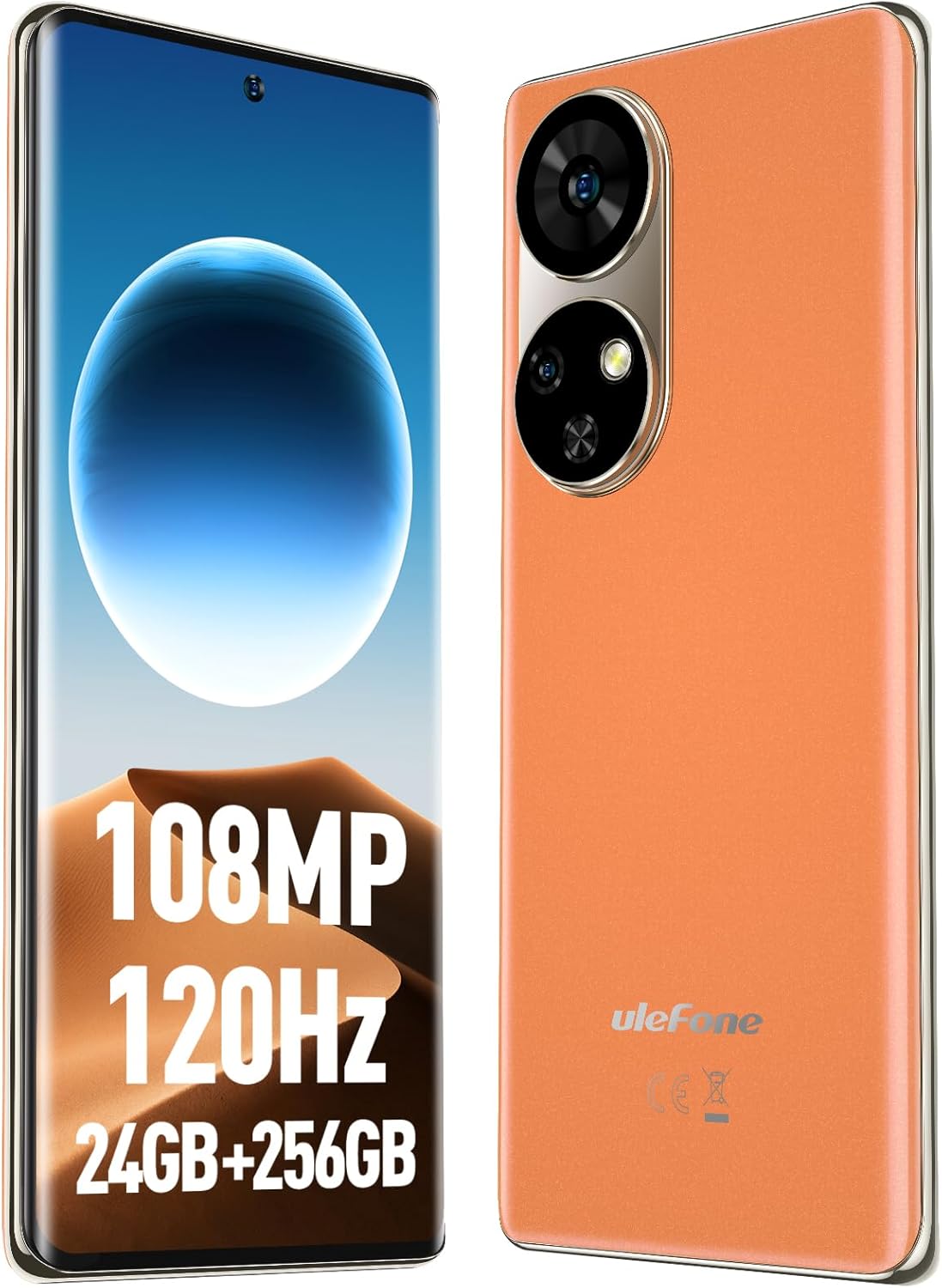 Amazon.com: Ulefone Note 17 Pro Unlocked Cell Phones, 108MP Rear Camera ...