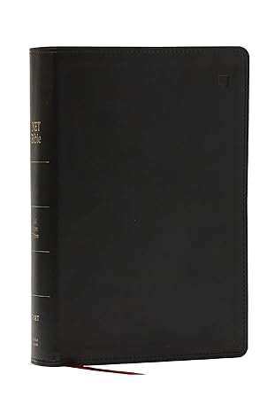 NET Bible, Full Notes Edition (NET, Black Leathersoft, Comfort Print ...