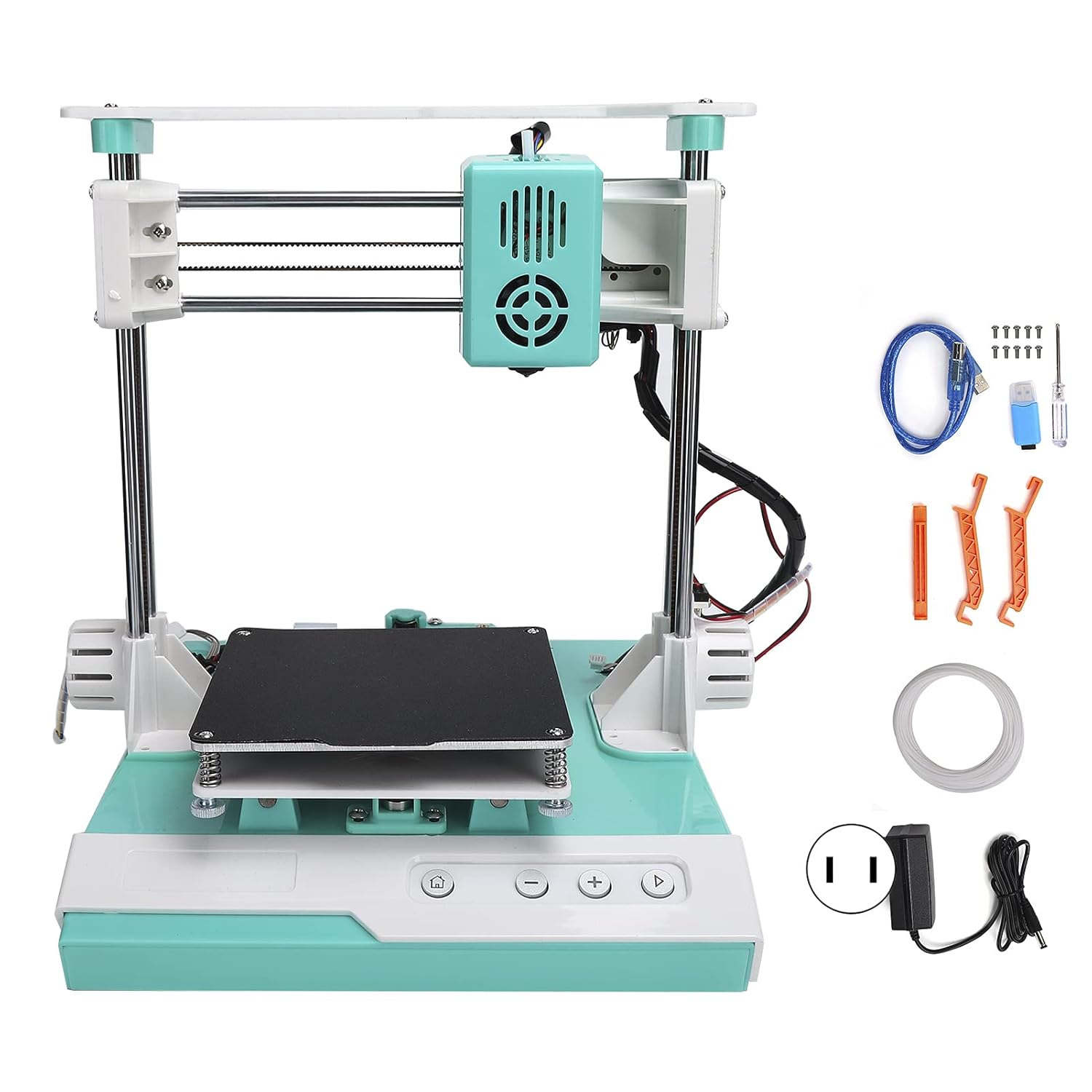 Mini 3D Printer Kit, DIY Desktop Beginner 3DPrinter Kit Accurate with ...