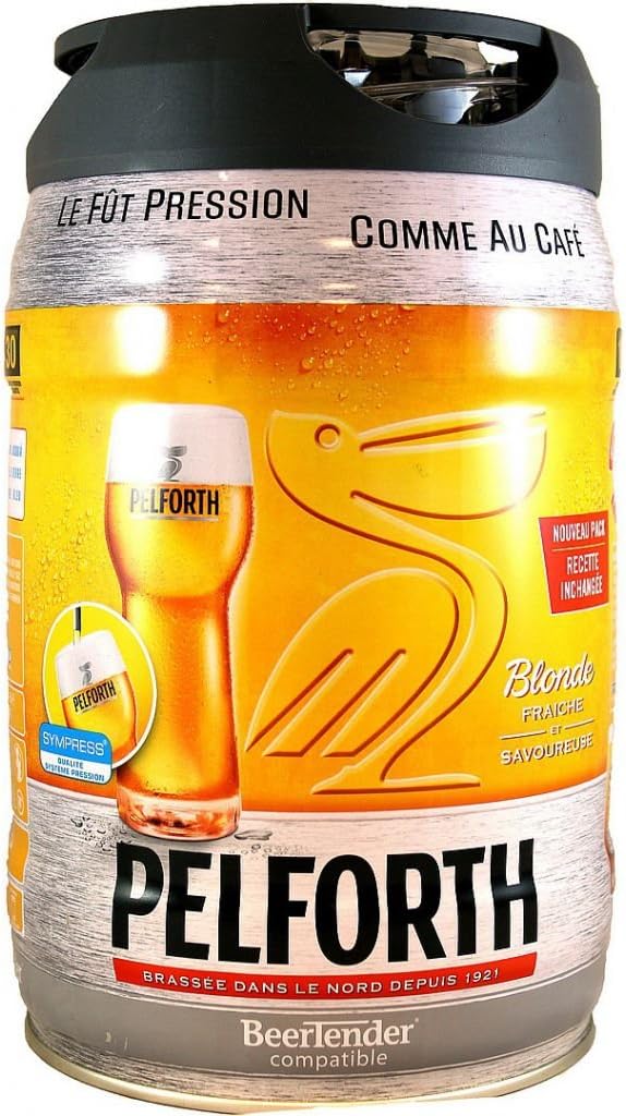 Pelforth Bière Blonde Française 5.8°, 5L : Amazon.fr: Epicerie