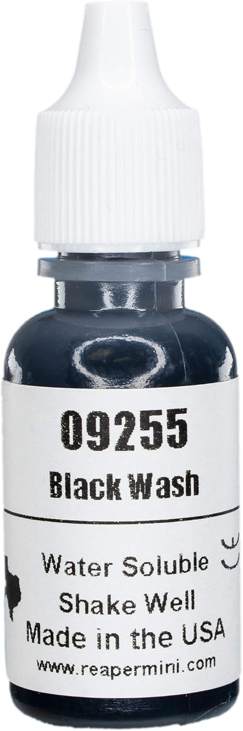 Amazon.com: Reaper Paints and Tools Black Wash : Arts, Crafts & Sewing