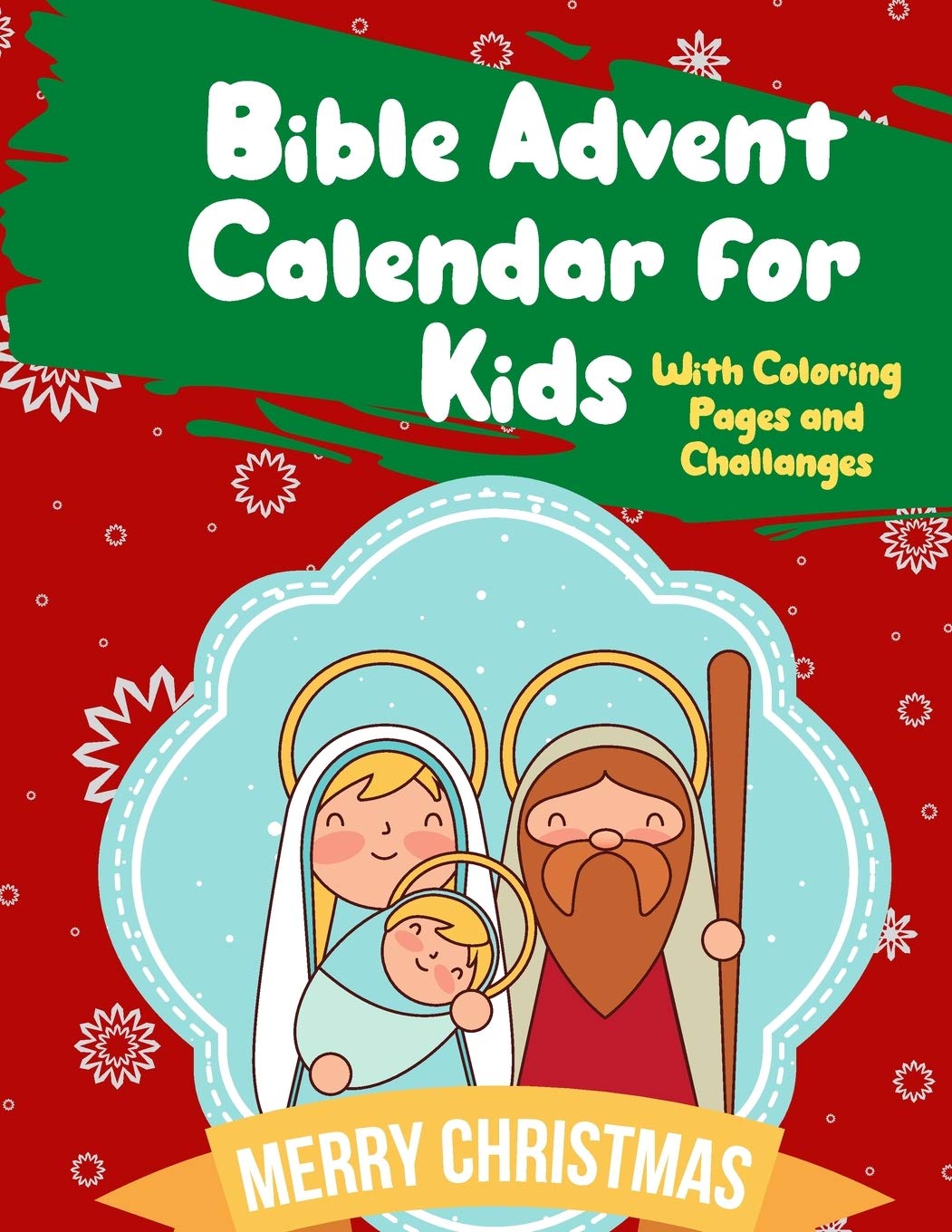 Buy Bible Advent For Kids With Coloring Pages and Challanges: Countdown ...