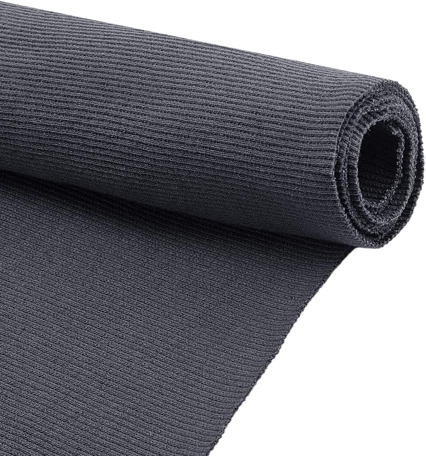Amazon.com: PH PandaHall Gray Ribbing Fabric Rib Knit Fabrics 47.2x19.7 ...