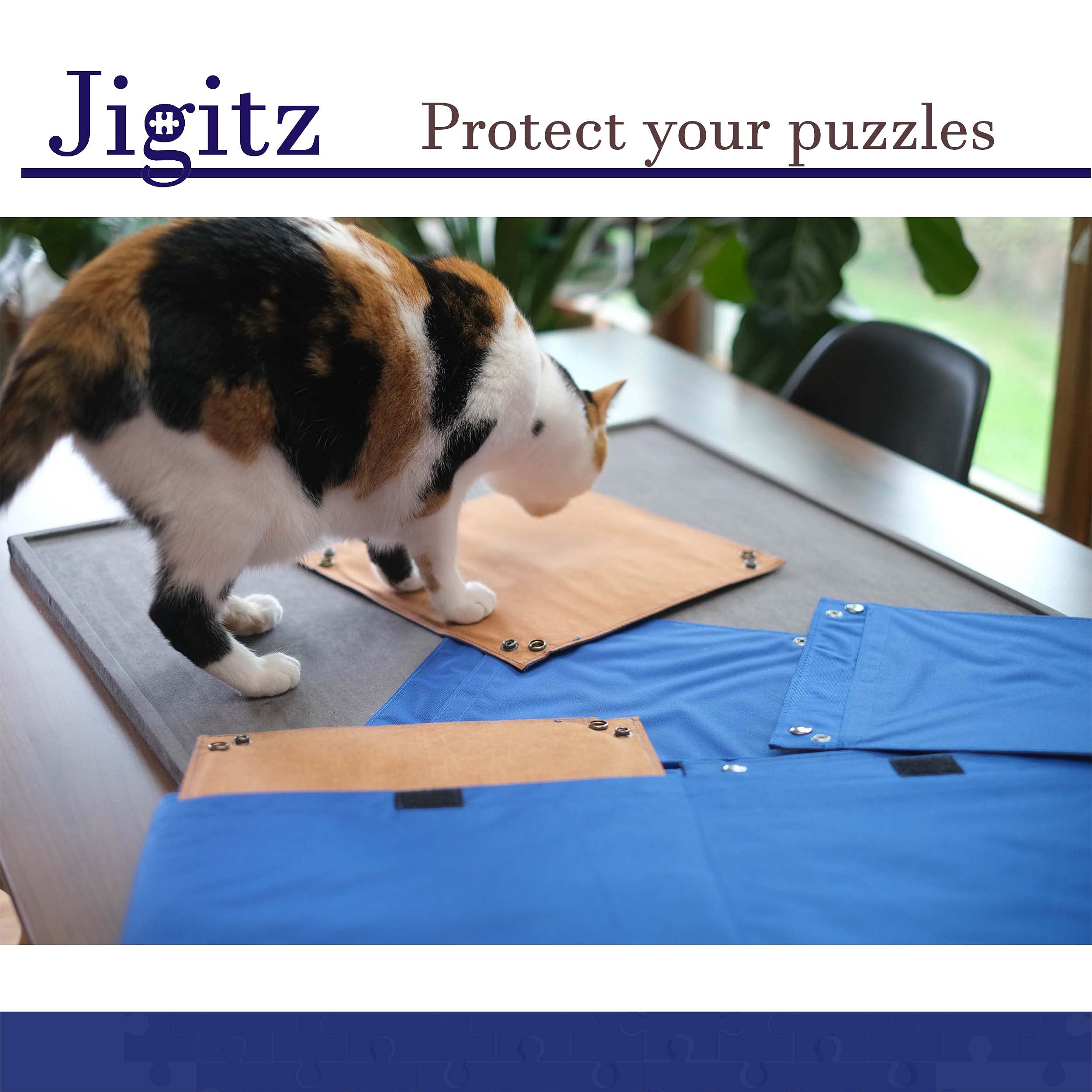 Buy Jigitz Jigsaw Puzzle Case – 1500 Piece Puzzle Caddy Portable Puzzle ...