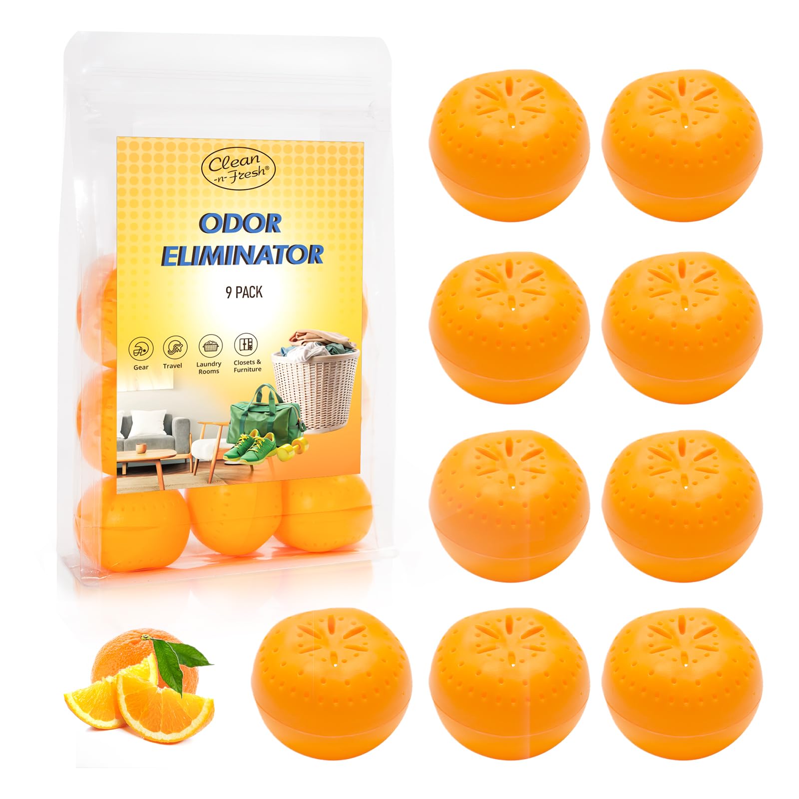 Amazon.com: 9 Pack Baking Soda Deodorizers, Shoe Deodorizer Balls, Air ...